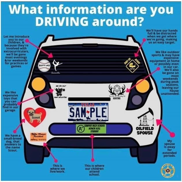 What Information Are You Driving Around?