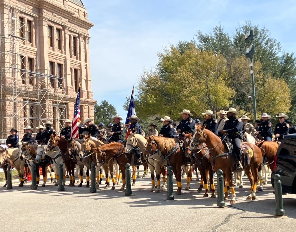 MoCo Mounted Patrol Participates In Harris County Sheriff s Of